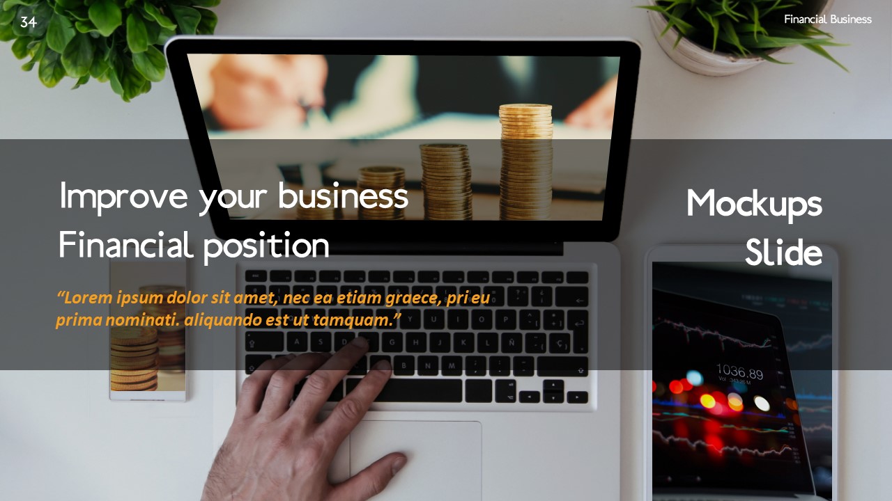 Improve your business financial position Google Slides|Finance