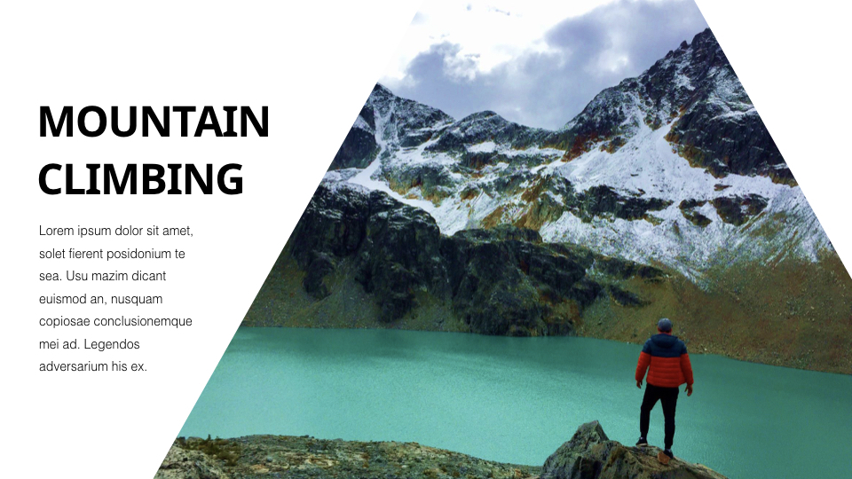 Climbing Keynote PowerPoint|Lifestyle