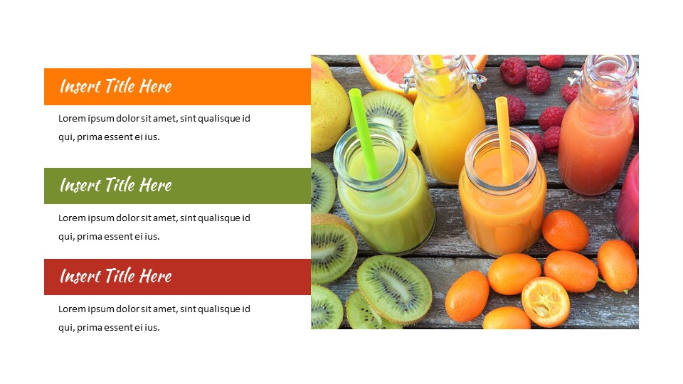 Healthy Detox Smoothie Easy Slides Design