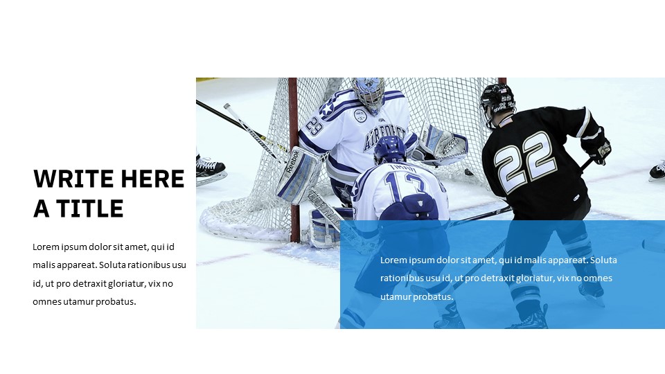 Winter Sports Easy Google Slides
