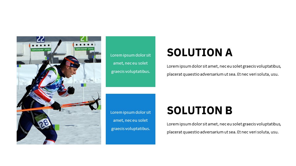 Winter Sports Easy Google Slides