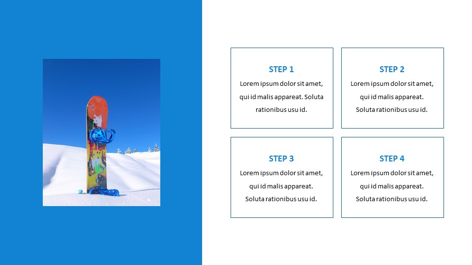 Winter Sports Easy Google Slides