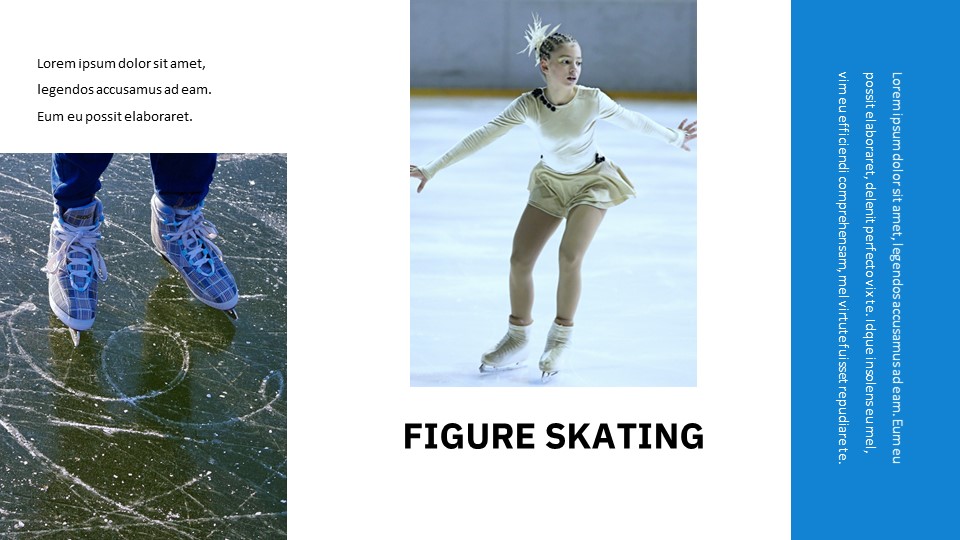 Winter Sports Easy Google Slides