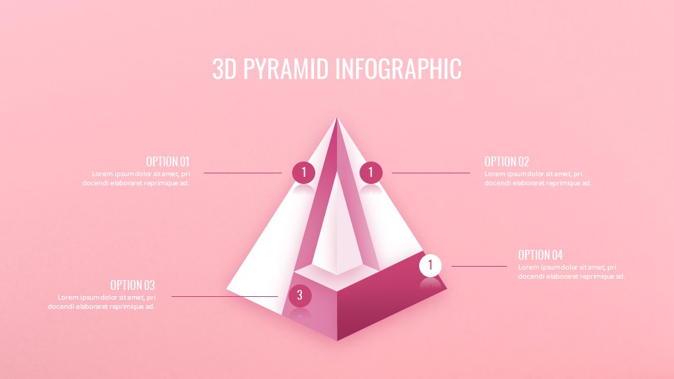 3D Render Composition Presentation Google Slides Templates