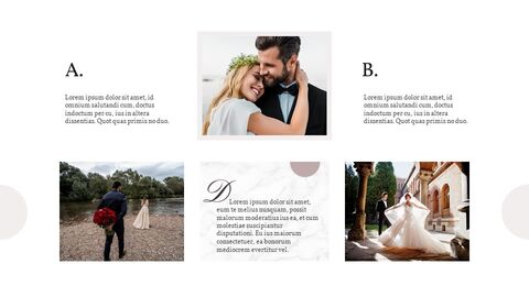 Beautiful Wedding Google Slides Themes for Presentations