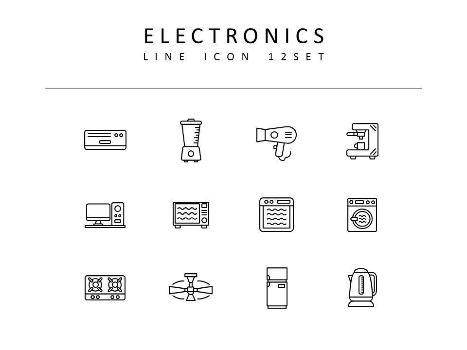 Electronics Vector Art