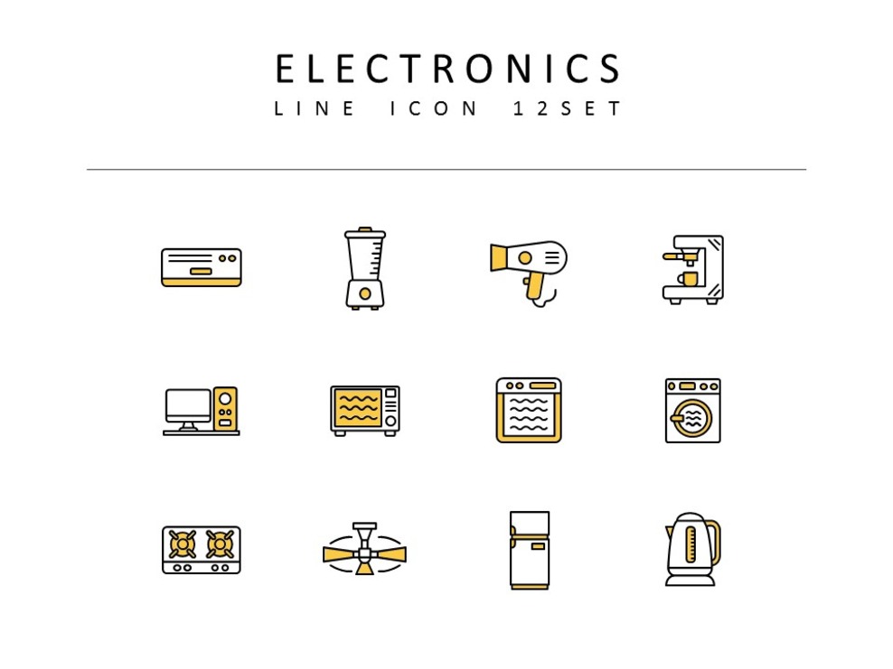 Electronics Vector Art