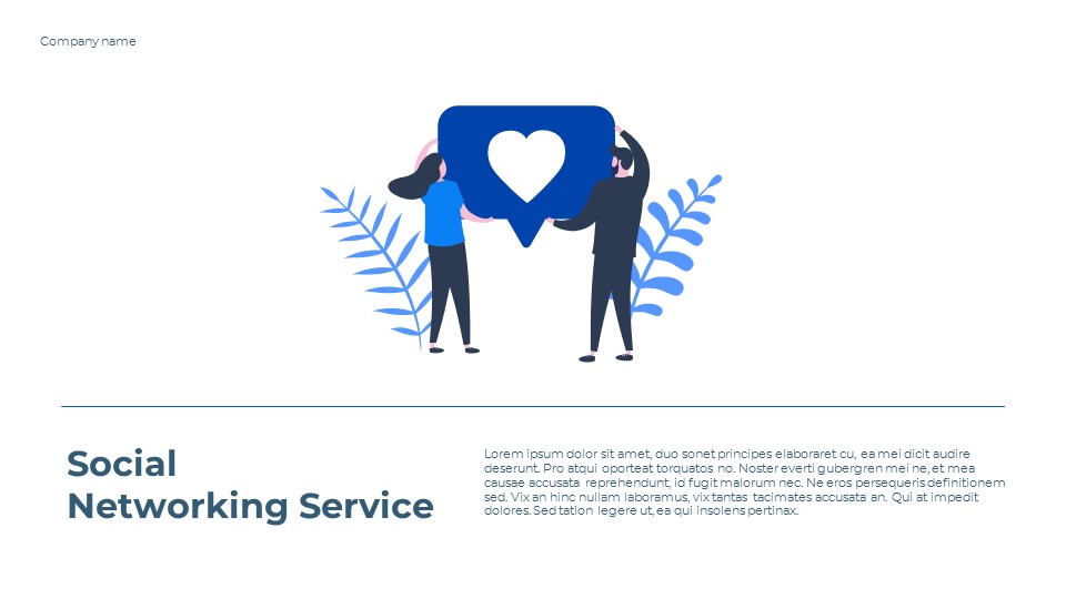 Social Network Communication Best Google Slides