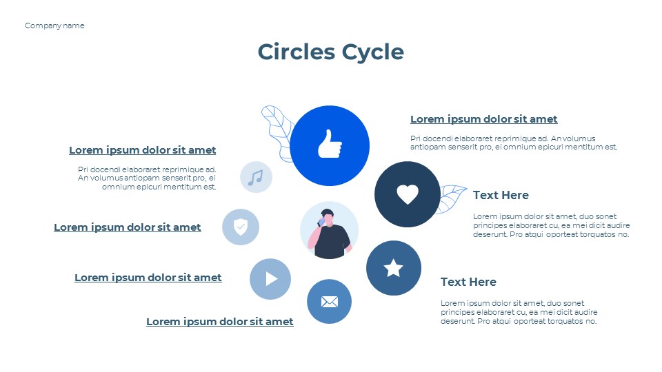 Social Network Communication Best Google Slides