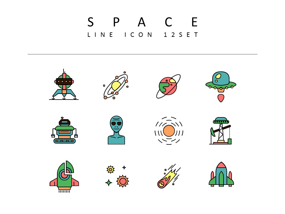 Space Vector Icons