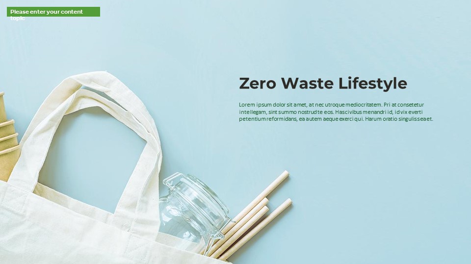 Zero Waste Google Slides Interactive