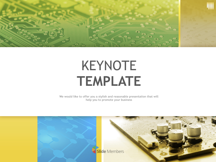 computer circuit boards - Free Professional Keynote Templates