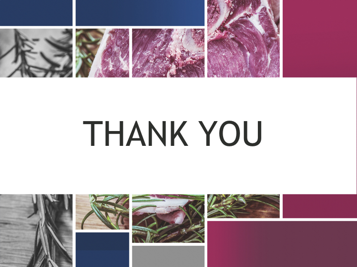 Free Presentation Template - well mature meat