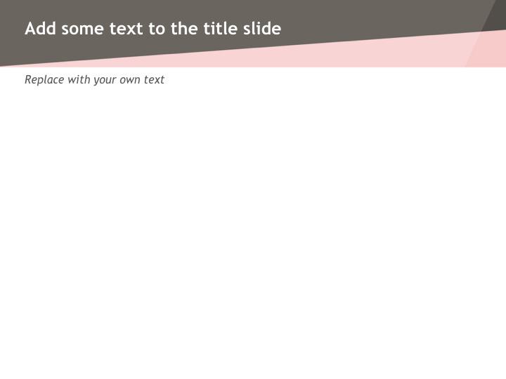 Free Keynote Template - pink brown squared outline
