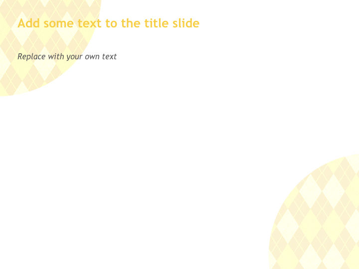 yellow diagonal checkered lines - Free Keynote Backgrounds