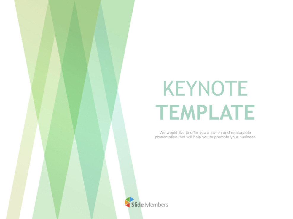 presentation background design green