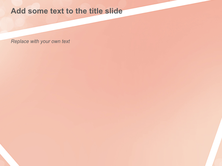 Keynote Template Free - Pink and Twinkle Triangles With White, Triangle ...