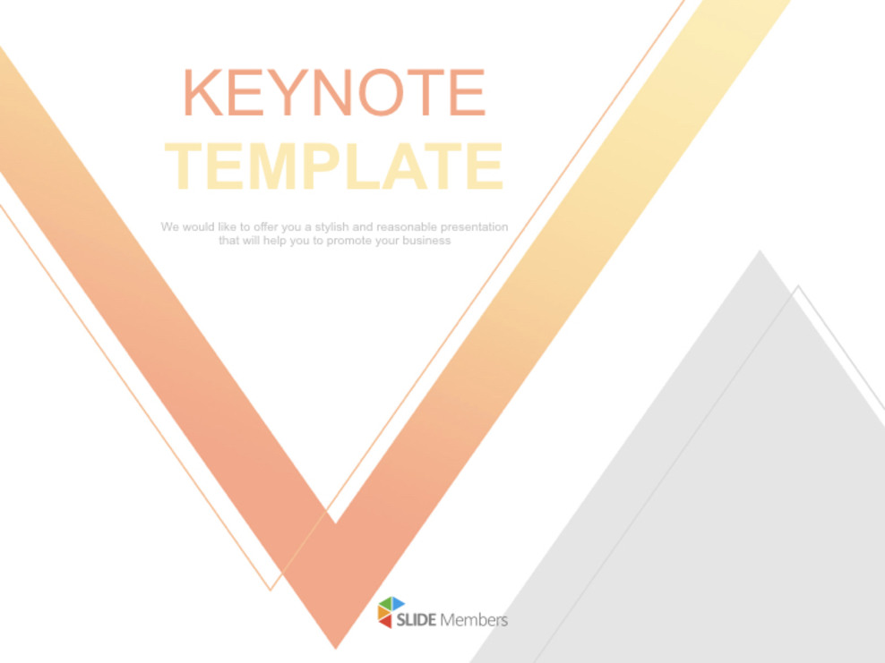 Inverted Triangle Gradated With Orange and Yellow and Gray Triangle ...
