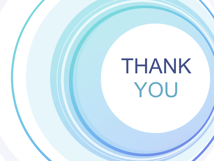 Circles Gradated With Blue - Keynote Images Free Download|Slides