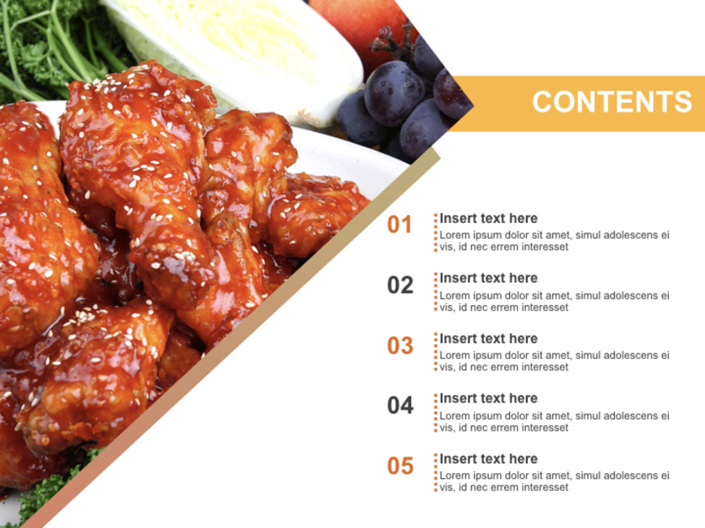 Crispy Seasoning Chicken - Free Keynote