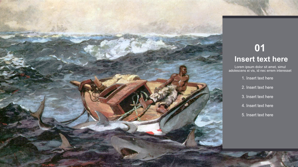 Free Presentation Template - Winslow Homer |Keynote|Slides