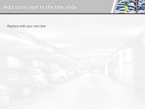 Free Presentation Templates - A Parking Lot