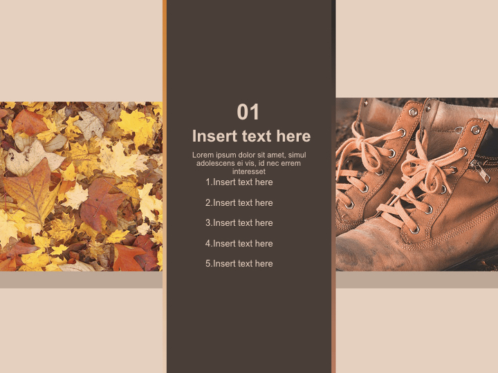 A Walk on Fall - Free Images for Presentations|Keynote|Slides