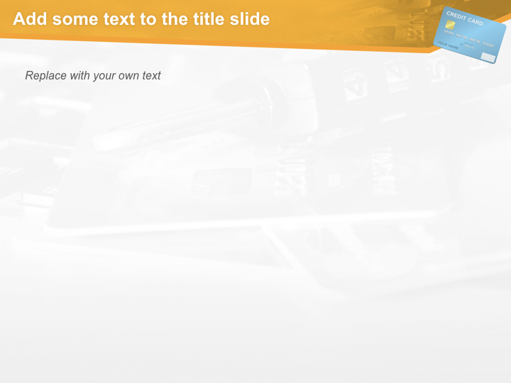 Credit Card - Free Keynote Backgrounds|Slides