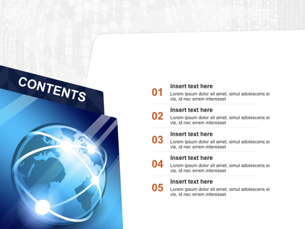 Free Keynote Backgrounds - Internet World|Slides