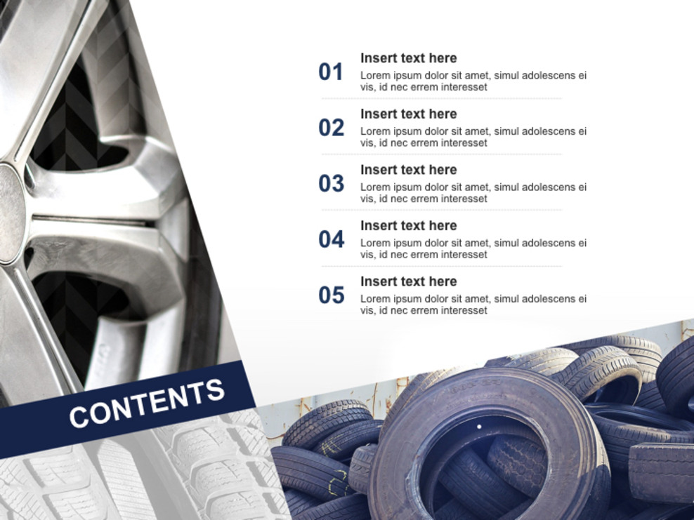 Tires - Keynote Templates Free Download|Slides