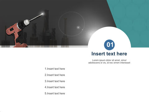 Drills - Keynote Template Free|Slides