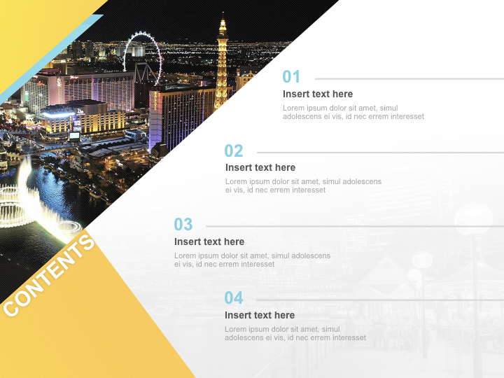 Keynote Images Free Download - Fancy Night View|Slides