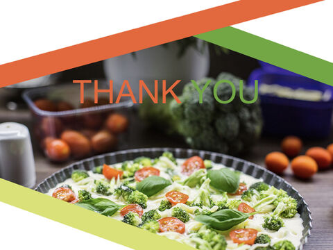 Healthy Food - Keynote Template Free Download