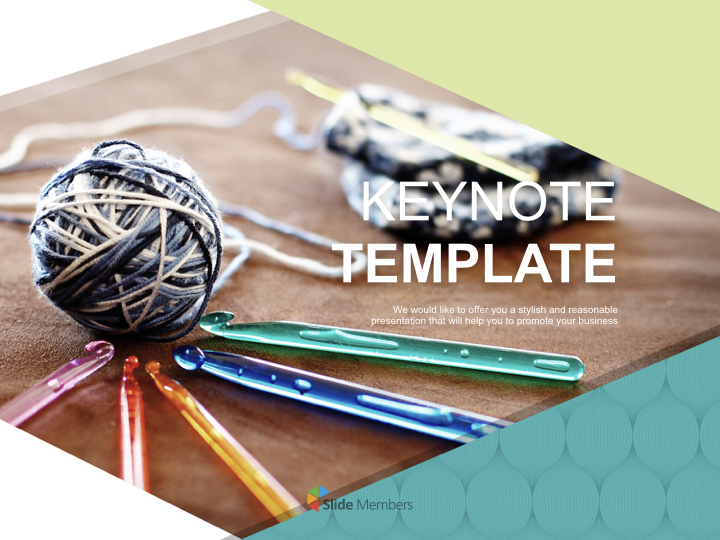 Knitting - Free Presentation Templates|Keynote|Slides