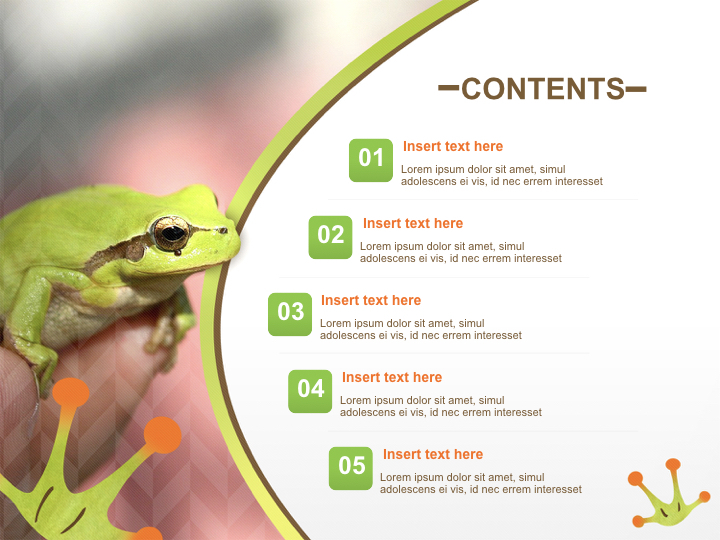 tree frog template free