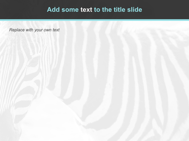 Free Images for Presentations - ZebrA|Keynote|Slides