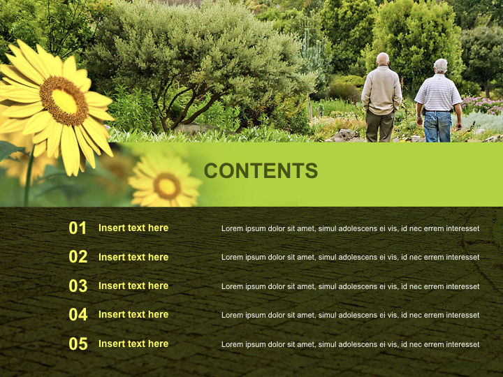 Peaceful Life - Free Presentation Template