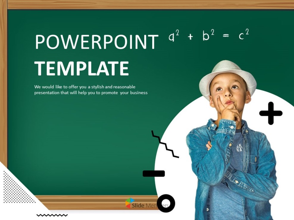 Matemáticas básicas - Plantilla PPT Gratis