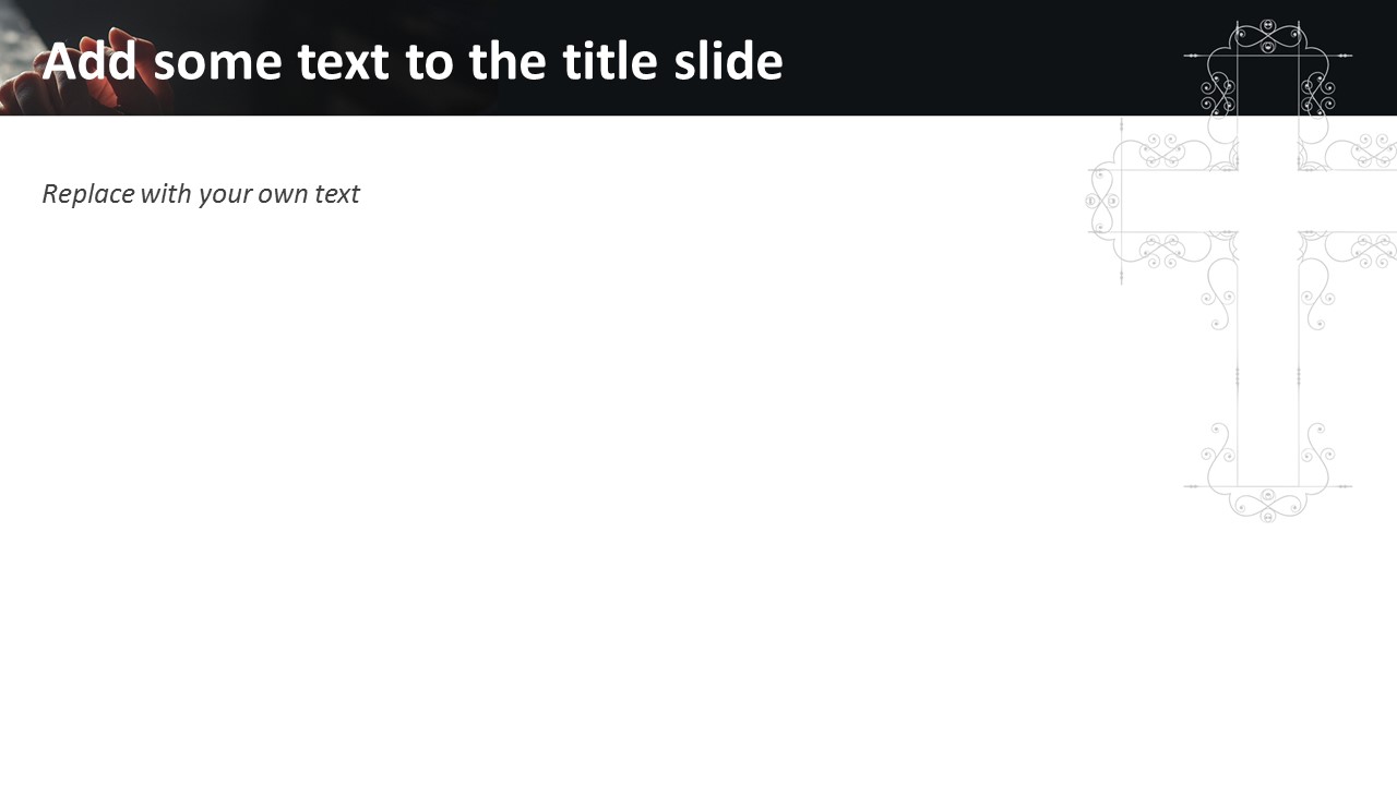 Catholic Church on a Bright Day - Free Powerpoint Template