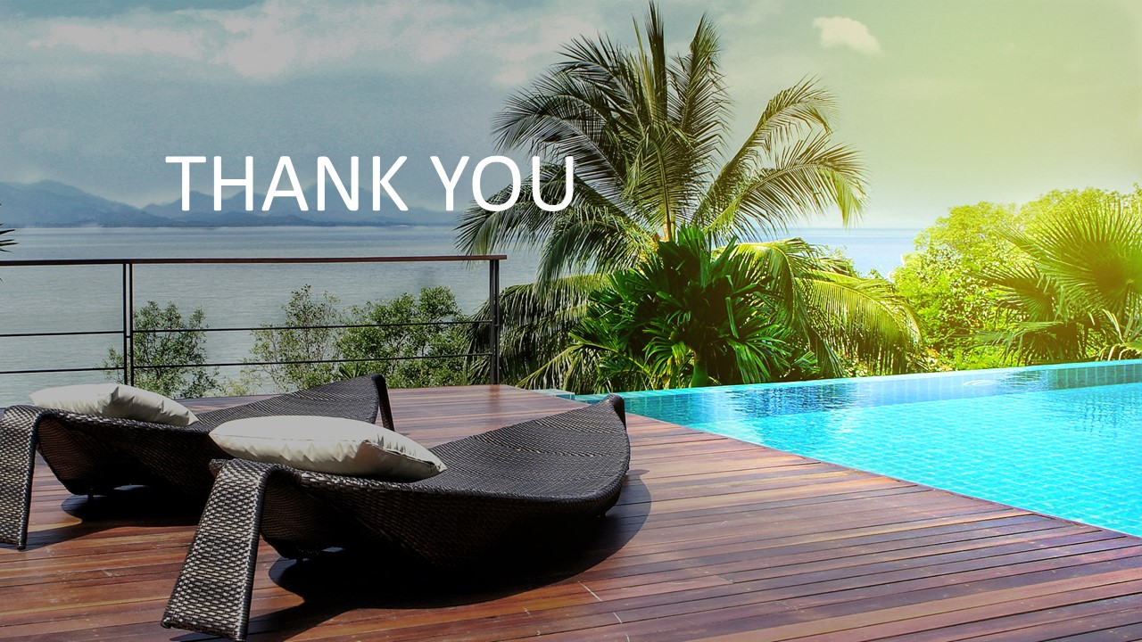 Free Images for PowerPoint - Outdoor Resort Swimming Pool