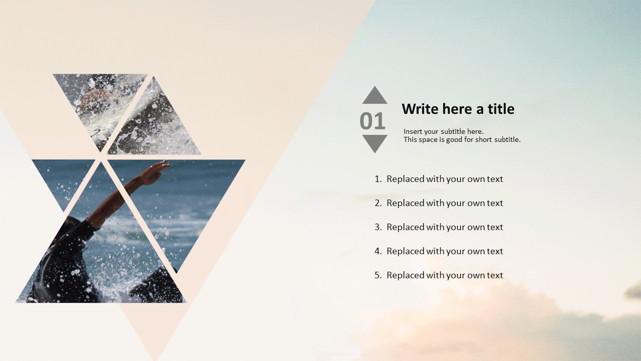 Free PowerPoint Template Download - Surfing