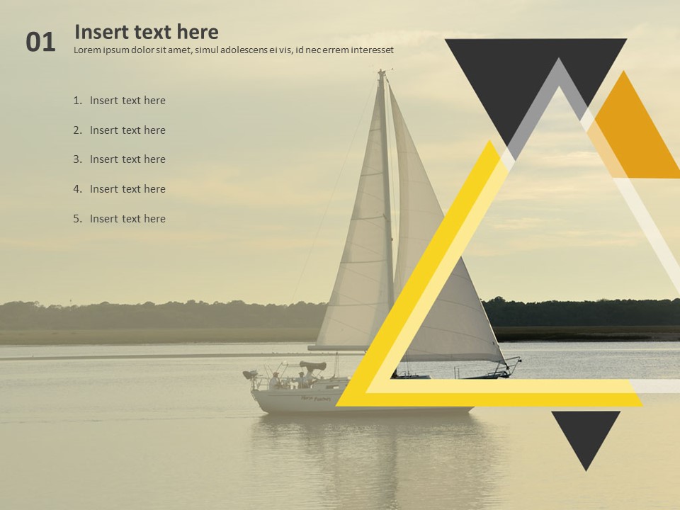 Free PPT Sample - Yacht
