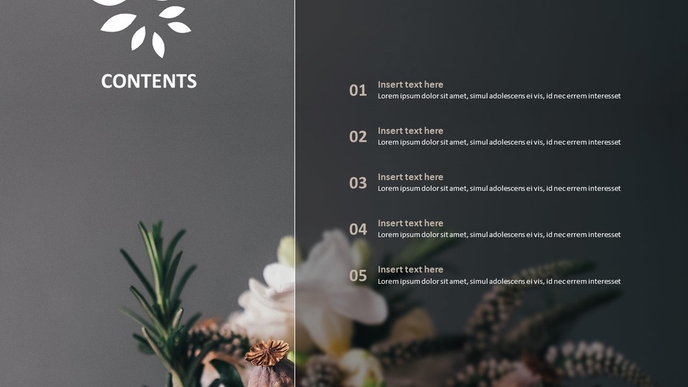 Flower Arrangement - PowerPoint Presentation Download Free