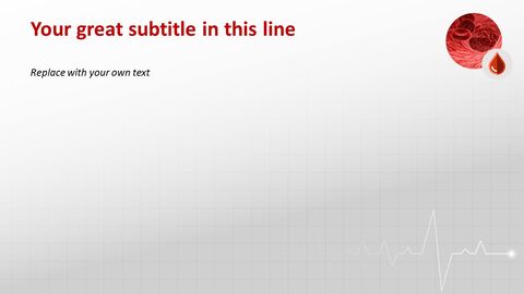 Free Template Design - Blood and Red Blood Cells