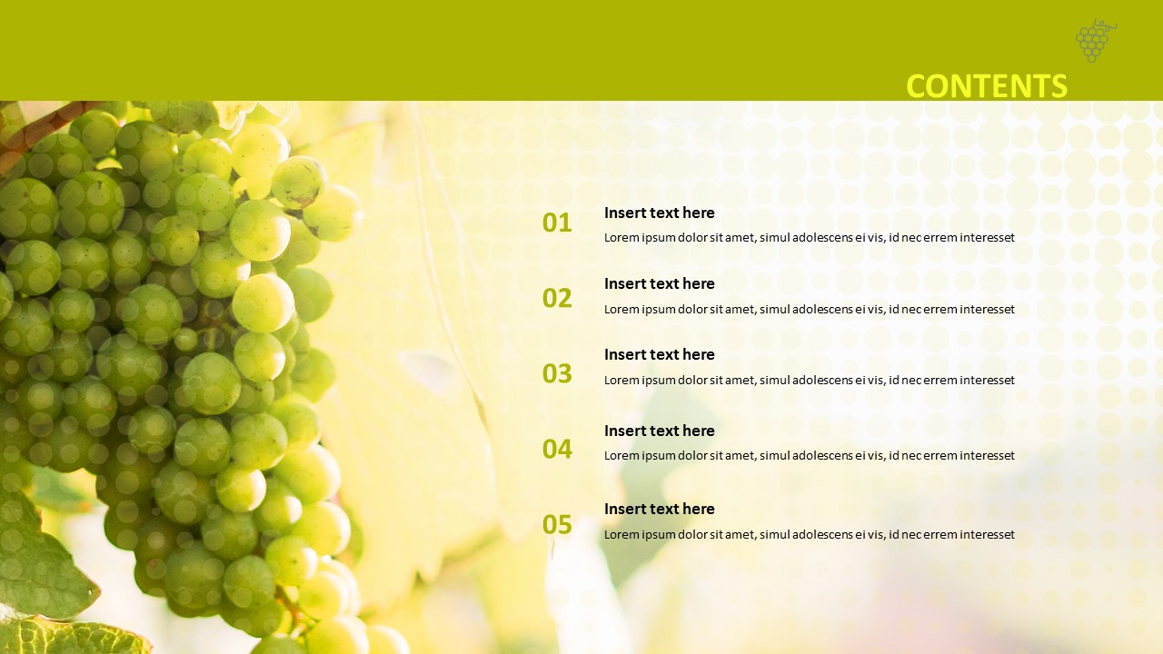 Green Grape Farm - PowerPoint Images Free Download