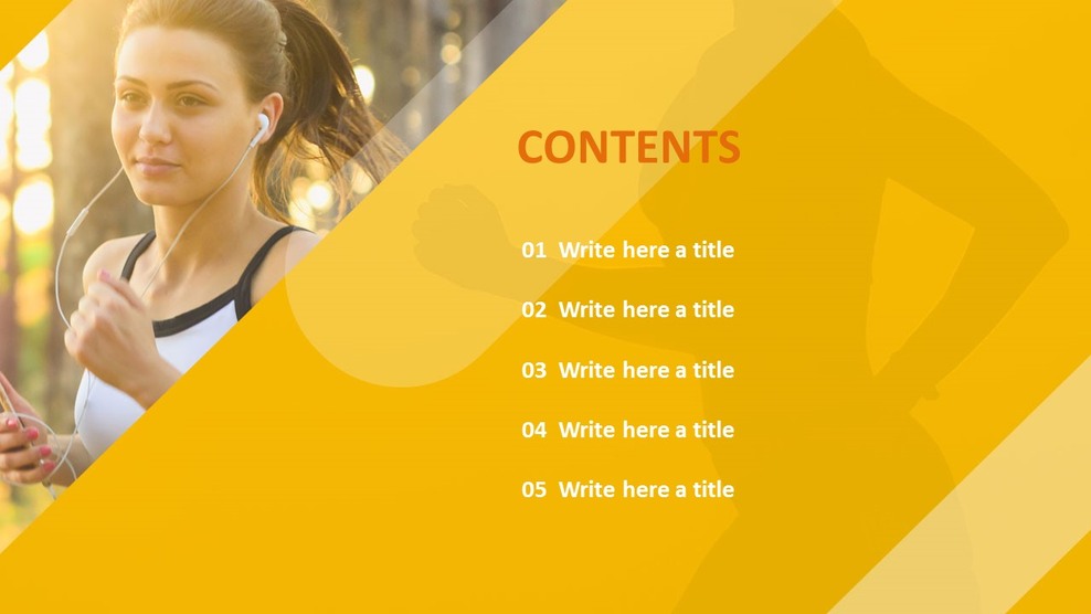 Morning Jogging - Free PPT Files