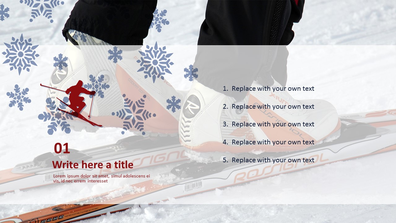 PowerPoint Free - Ski|Templates|Slides