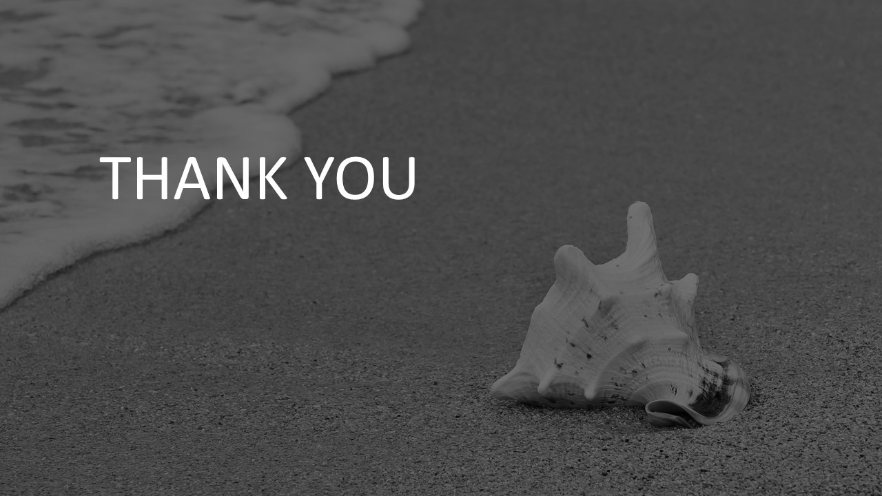 Gratis Concha en la playa - Plantilla de PowerPoint gratis