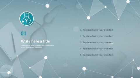 Various Medical Tools - PPT Template Free