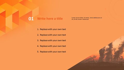 La contaminación del aire - Plantillas PowerPoint Gratis